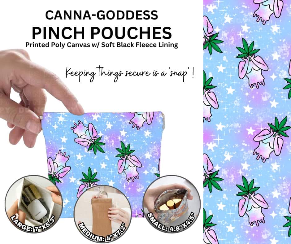 Canna-Goddess Pinch Pouches – Shipping Department